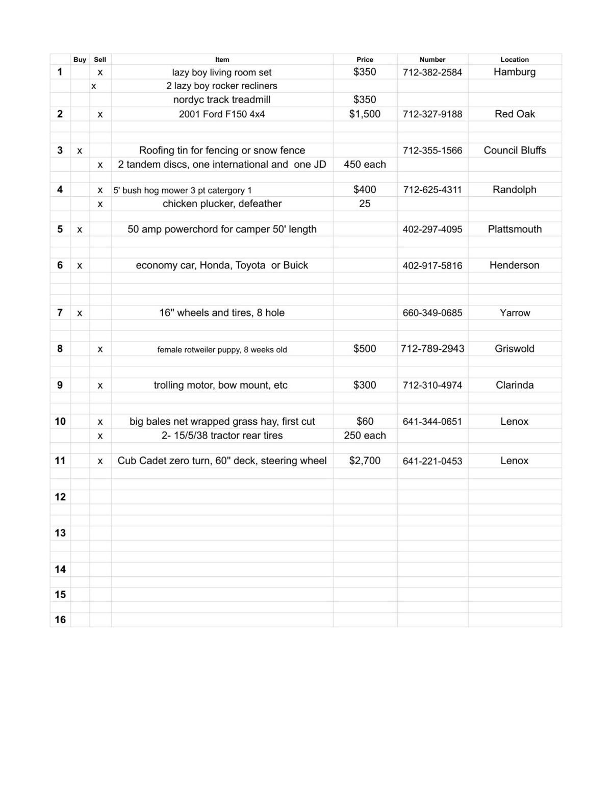 Tuesday, March 4th | On-Air Listings | kmaland.com