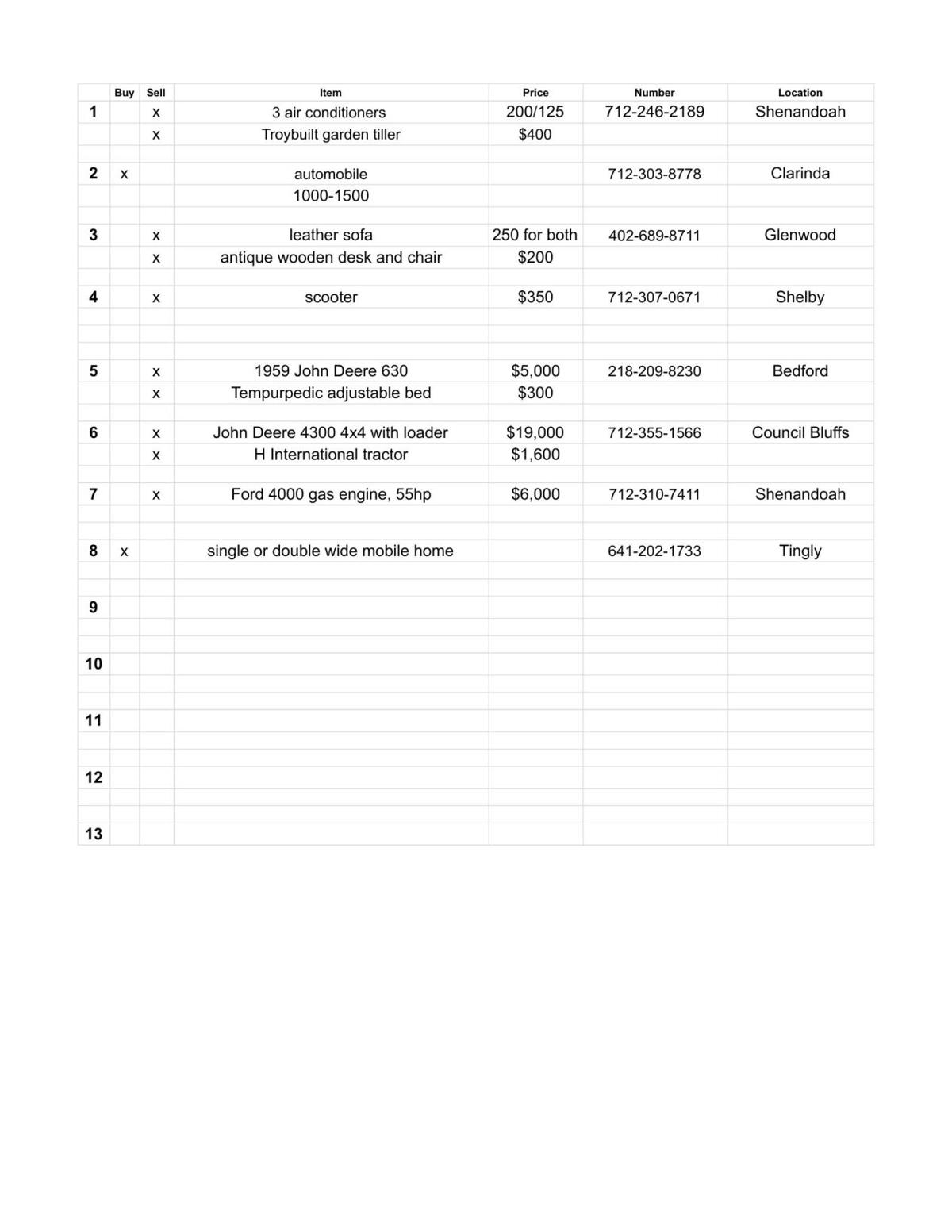 Tuesday, April 8th | On-Air Listings | kmaland.com