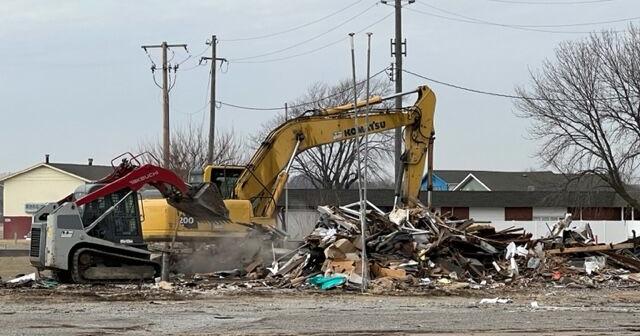 Old gas station's demolition makes way for senior apartments | News ...
