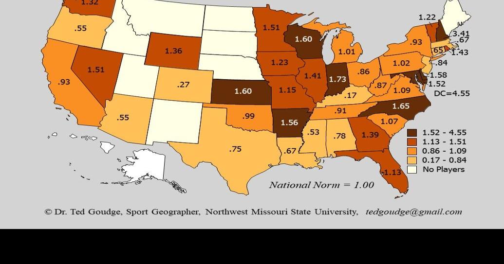 Geography with Goudge: NBA Players, 2022-23 | News | kmaland.com