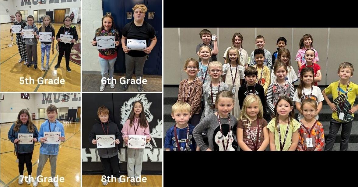 Shenandoah announces K-8 Students of the Month for November | News ...