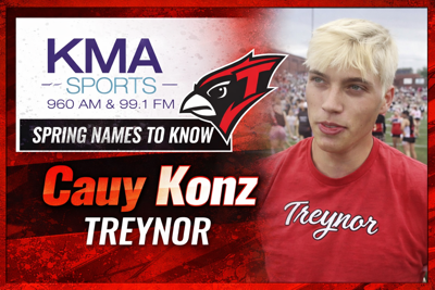Spring 2026 Names to Know: Cauy Konz, Treynor | Sports | kmaland.com