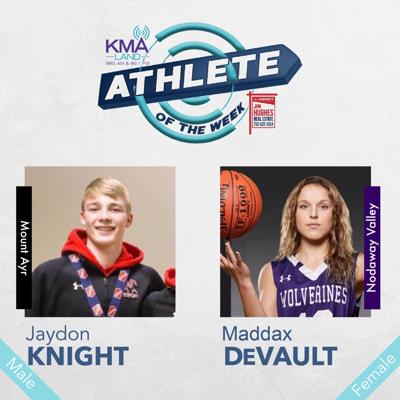 JHRE KMAland Athlete of the Week (2/1): Maddax DeVault & Jaydon Knight ...
