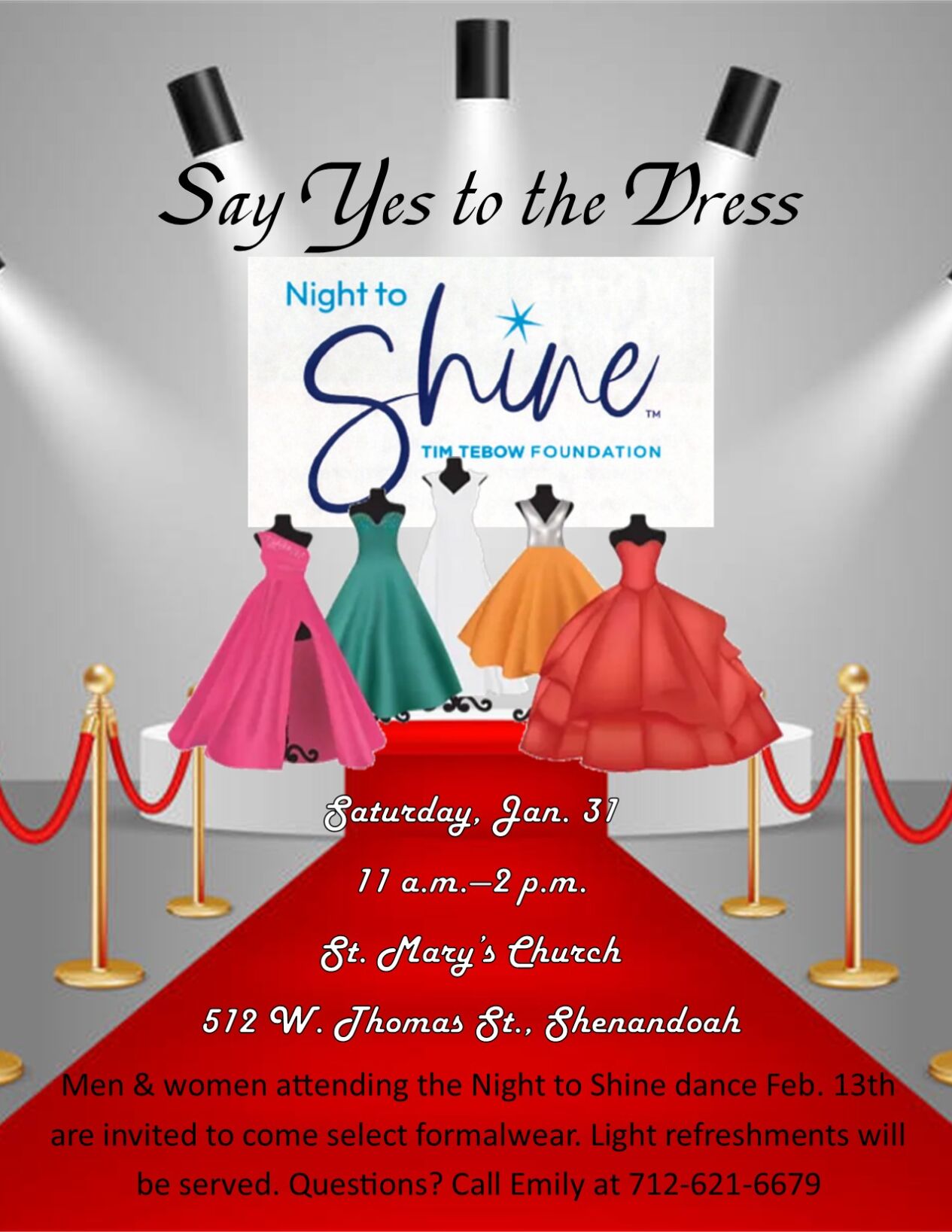 Nishna Productions hosting: A Night to Shine | News | kmaland.com