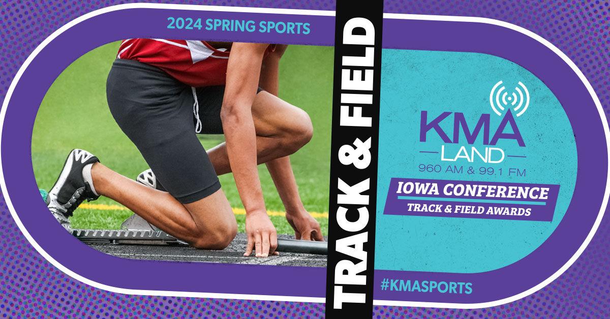 Presenting the 2024 KMAland Iowa Conference Track & Field awards ...