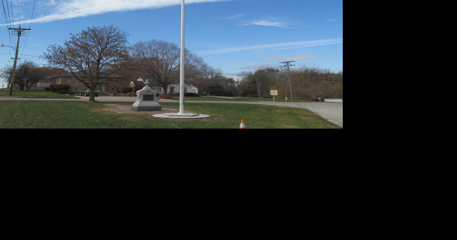 Shen VFW celebrates Conway Park flagpole | News | kmaland.com