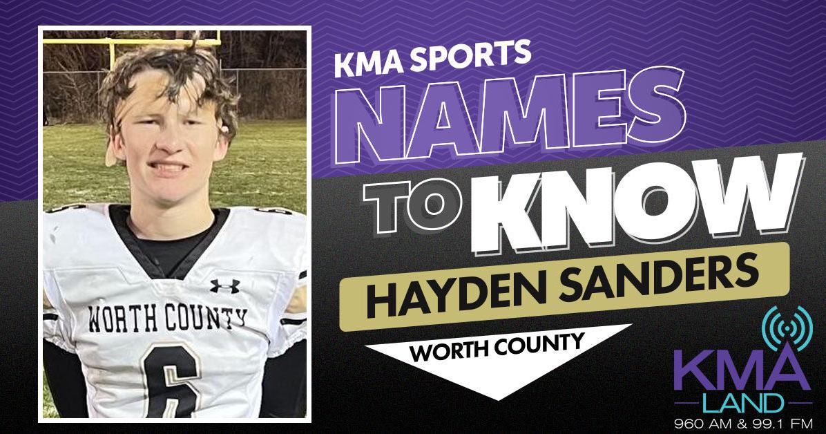Fall 2025 Names to Know: Hayden Sanders, Worth County | Sports ...