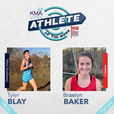 JHRE KMAland Athlete of the Week (10/19): Braelyn Baker & Tyler Blay ...