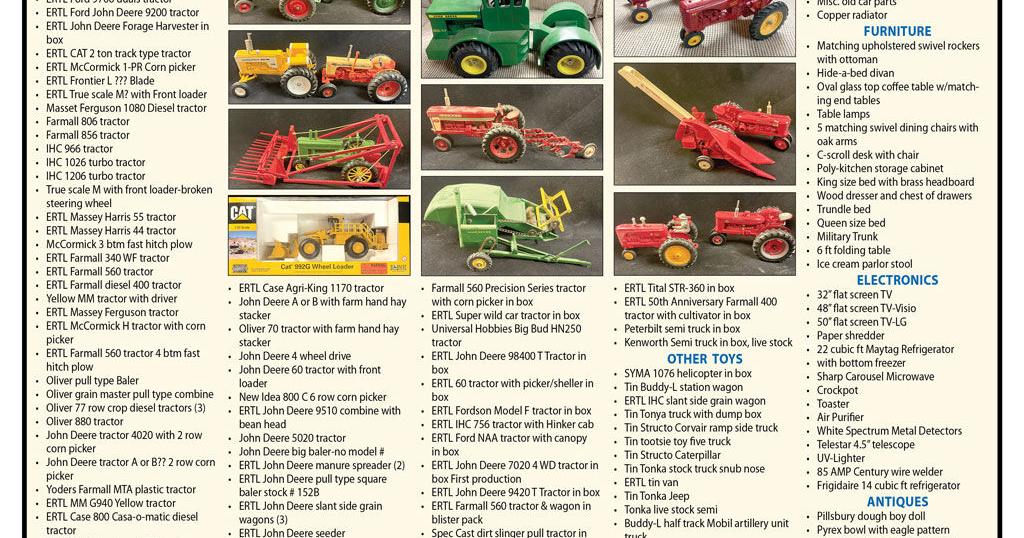 Hayse Estate Auction | Auction Block | kmaland.com