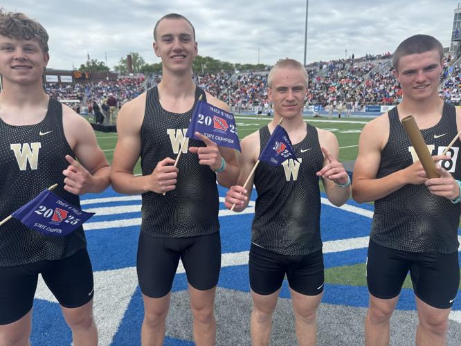 Boys State Track & Field Day 3: Wallace's redemption leads Treynor to ...