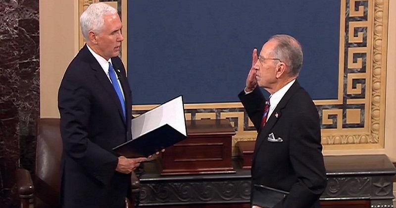 Grassley Now Third In Line Of Presidential Succession News