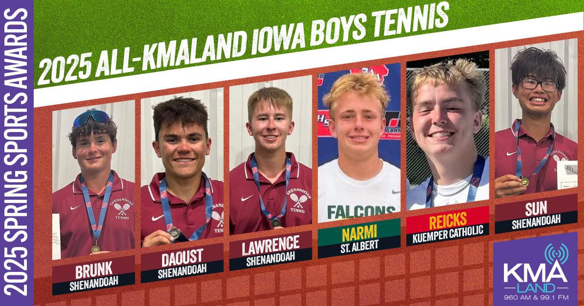 Presenting the 2025 All-KMAland Iowa Boys Tennis Team | Sports ...
