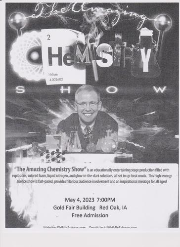 The Amazing Chemistry Show | Calendar | kmaland.com