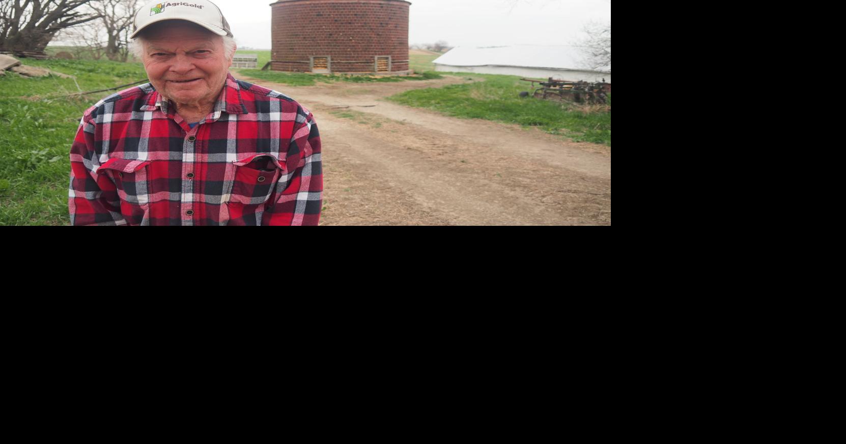 Must see: Working 1912 round tile brick corn crib near Walnut, Iowa ...