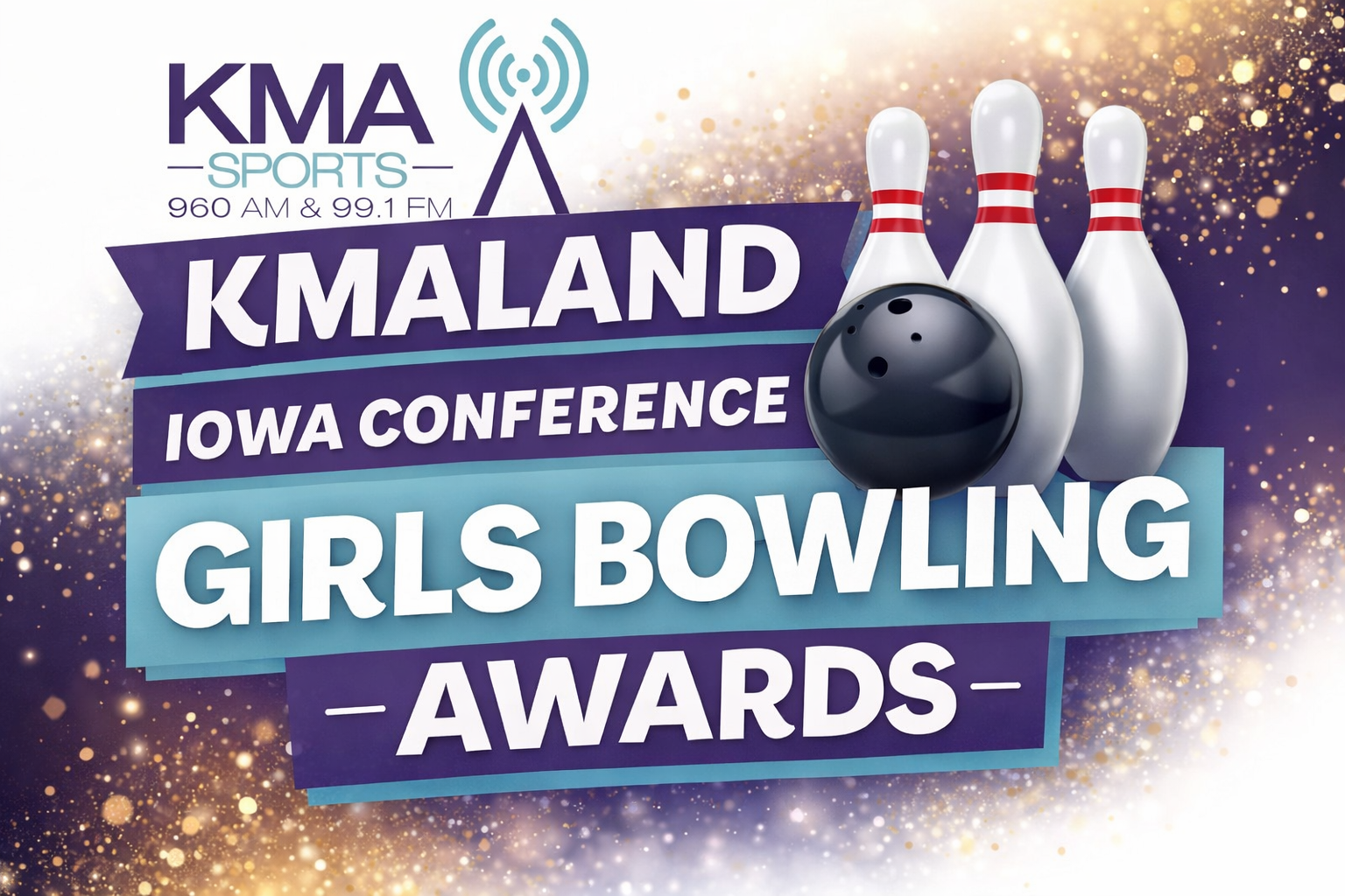 Presenting the 2026 KMAland Iowa Conference Girls Bowling Awards ...