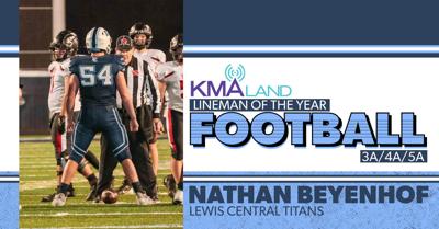 LC's Beyenhof's relentless effort results in KMAland 3A/4/5A Lineman of ...