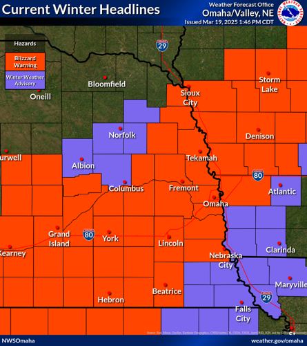 Blizzard blasts KMAland as expected | News | kmaland.com