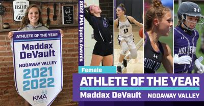 Nodaway Valley's DeVault leaves mark with second KMAland Athlete of the ...