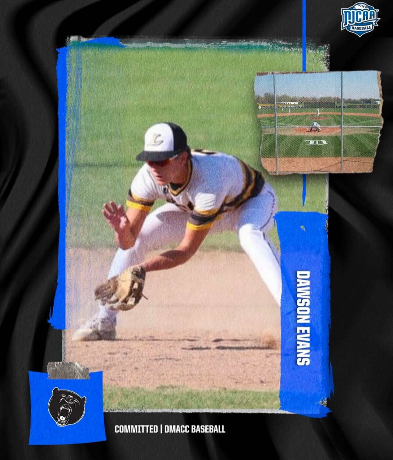 Lenox junior baseball star Evans makes choice for DMACC | Sports ...