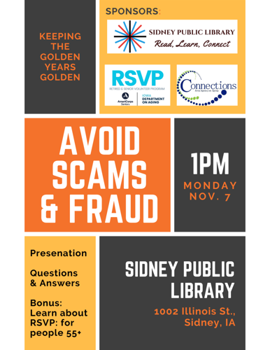 Fraud and Scam Prevention Flyer | | kmaland.com