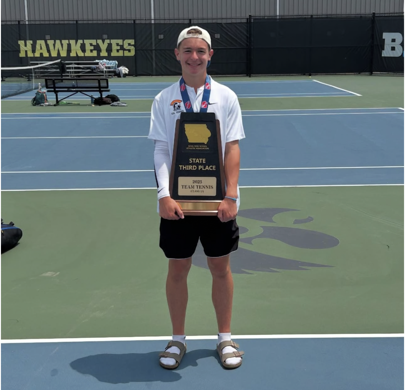 Sergeant Bluff-Luton's Wright set to take love for tennis to Central ...