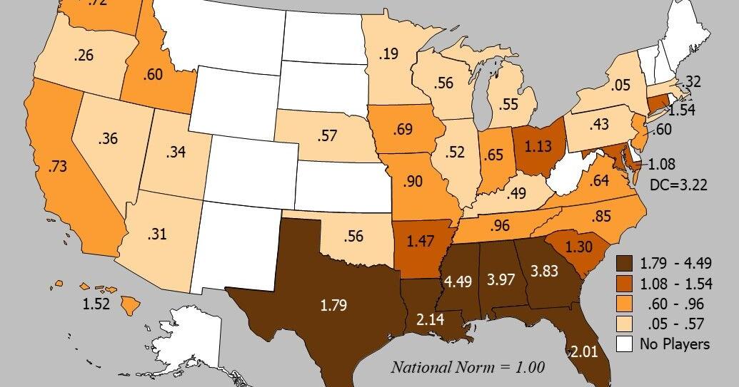 Geography with Goudge: ESPN Top 300 Football Recruits, 2024 | News ...