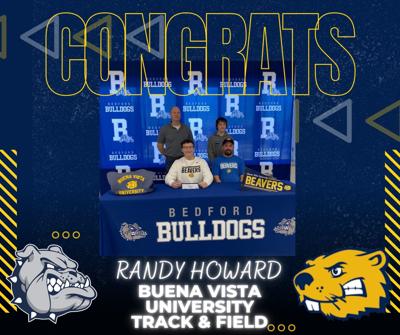Bedford's Howard seeking improvements as he joins track and field ...