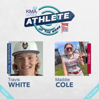 2023-24 JHRE KMAland Athlete of the Week (Week 40): Maddie Cole & Travis White | Sports ...