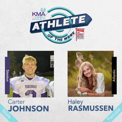 JHRE KMAland Athlete of the Week (12/7): Haley Rasmussen & Carter ...