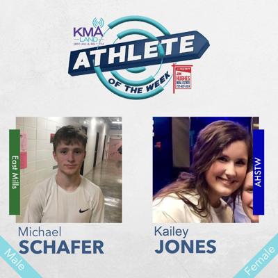 JHRE KMAland Athletes of the Week: Kailey Jones & Michael Schafer ...