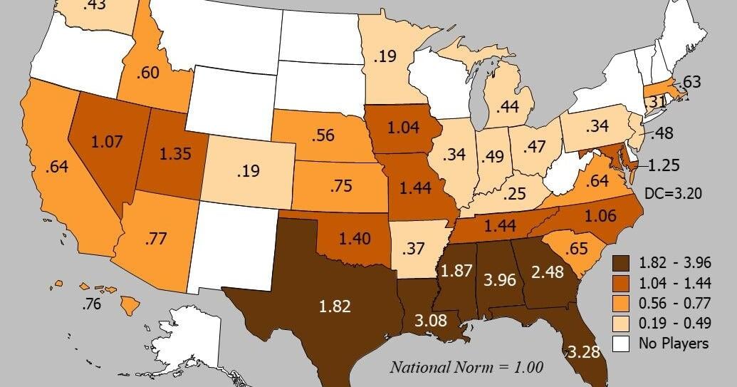 Geography with Goudge: ESPN Top 300 Football Recruits, 2023 | News ...