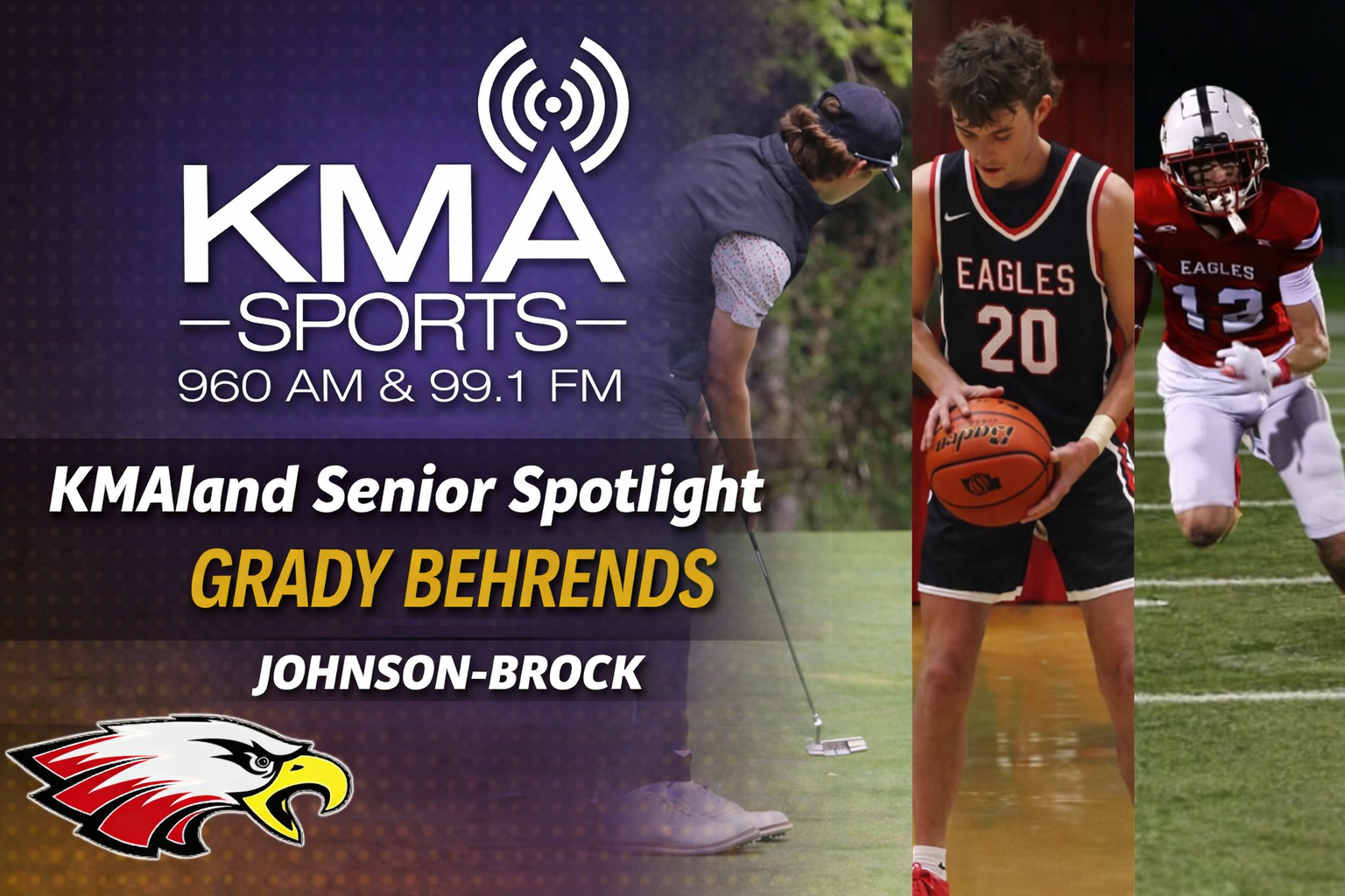KMAland Senior Spotlight: Grady Behrends, Johnson-Brock | Sports ...