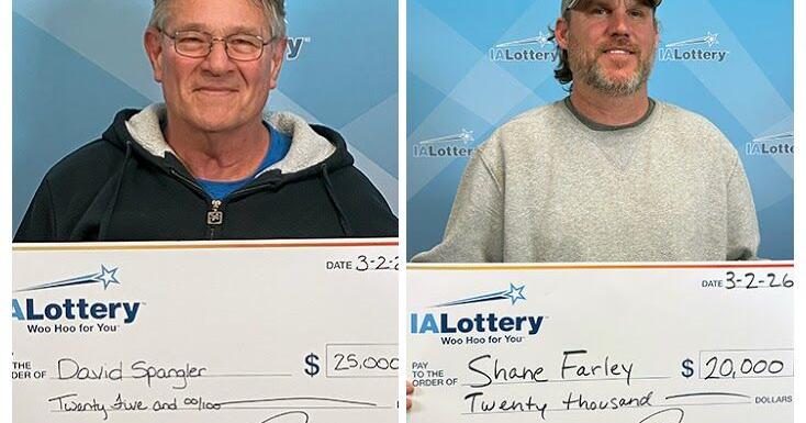 Page County residents secure top Iowa Lottery scratch game prizes ...
