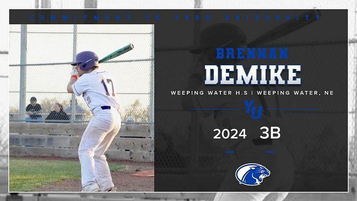 Weeping Water's DeMike chooses York baseball for next stop | Sports ...