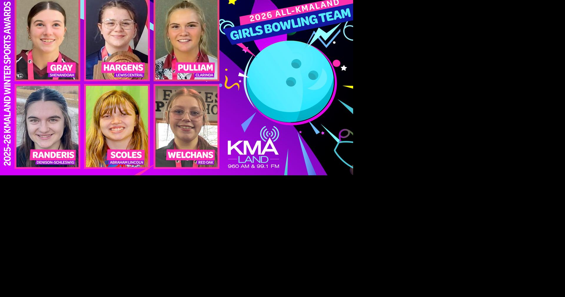 Presenting the 2026 All-KMAland Iowa Girls Bowling Team | Sports ...