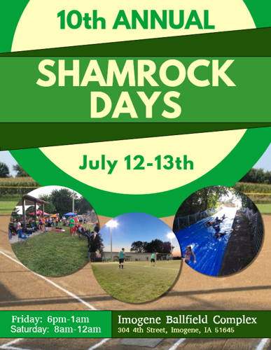 10th Annual Shamrock Days 5K and Softball Tournament | Calendar ...