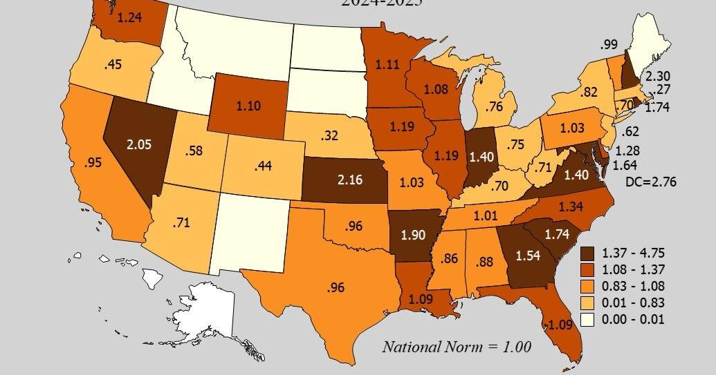 Geography with Goudge: NBA Players, 2024 | News | kmaland.com