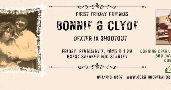 Iowa tales of Bonnie and Clyde re-visited in presentation Friday | News ...