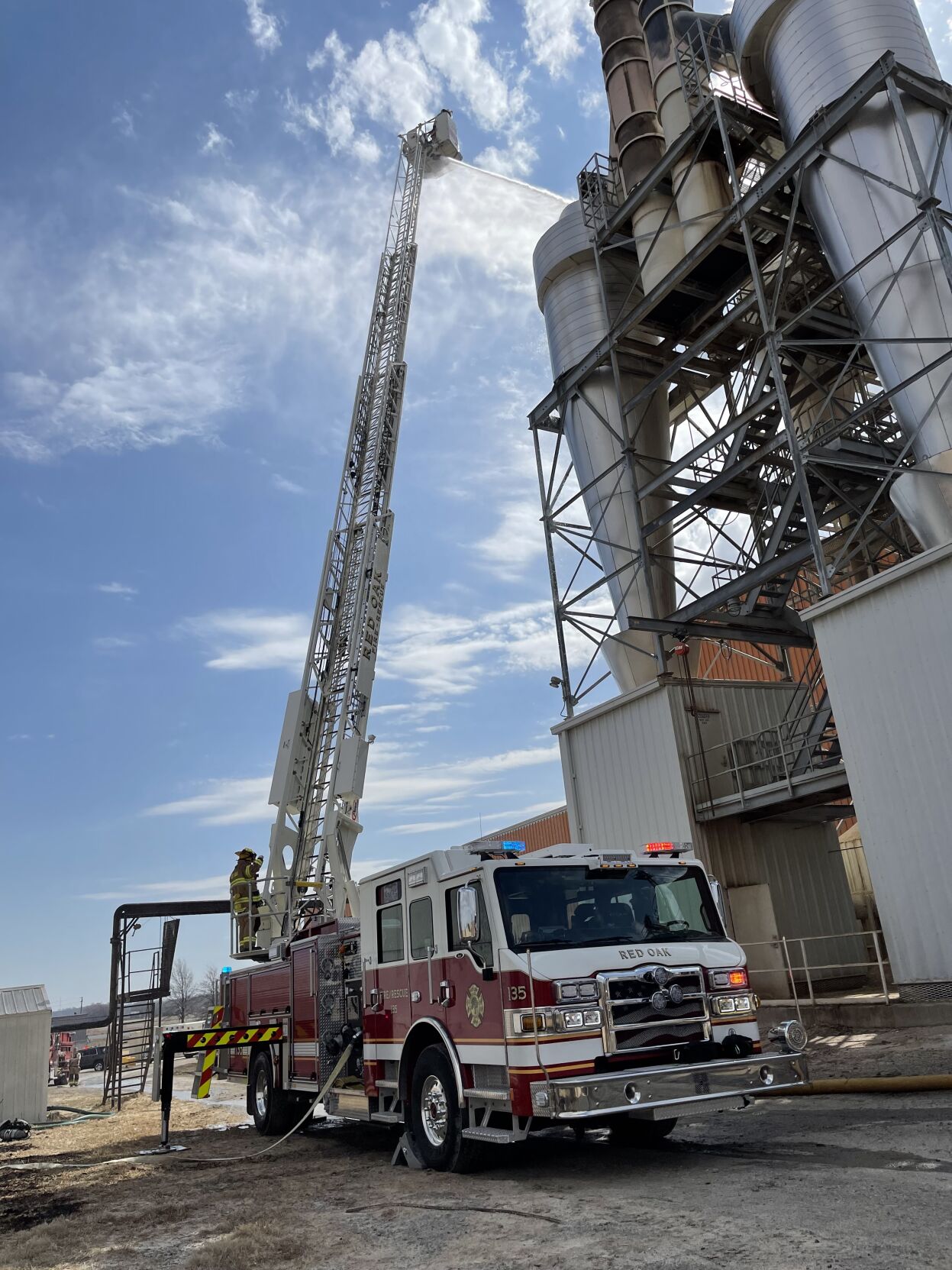 Red Oak elevator dryer damaged in fire | News | kmaland.com