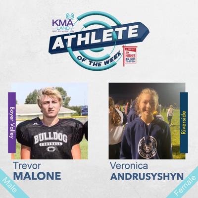 2021-22 JHRE KMAland Athlete of the Week (Week 3): Veronica Andrusyshyn & Trevor Malone | Sports ...