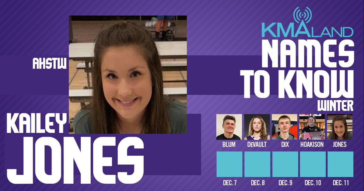 Winter 2020-21 Names to Know: Kailey Jones, AHSTW | Sports | kmaland.com