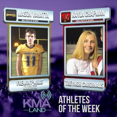 KMAland Athletes of the Week: Kayla Chapman & Mason Vanatta | Sports ...