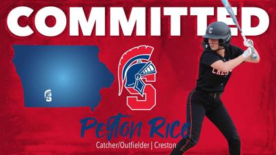 Creston's Rice staying home, commits to play softball at SWCC | Sports ...