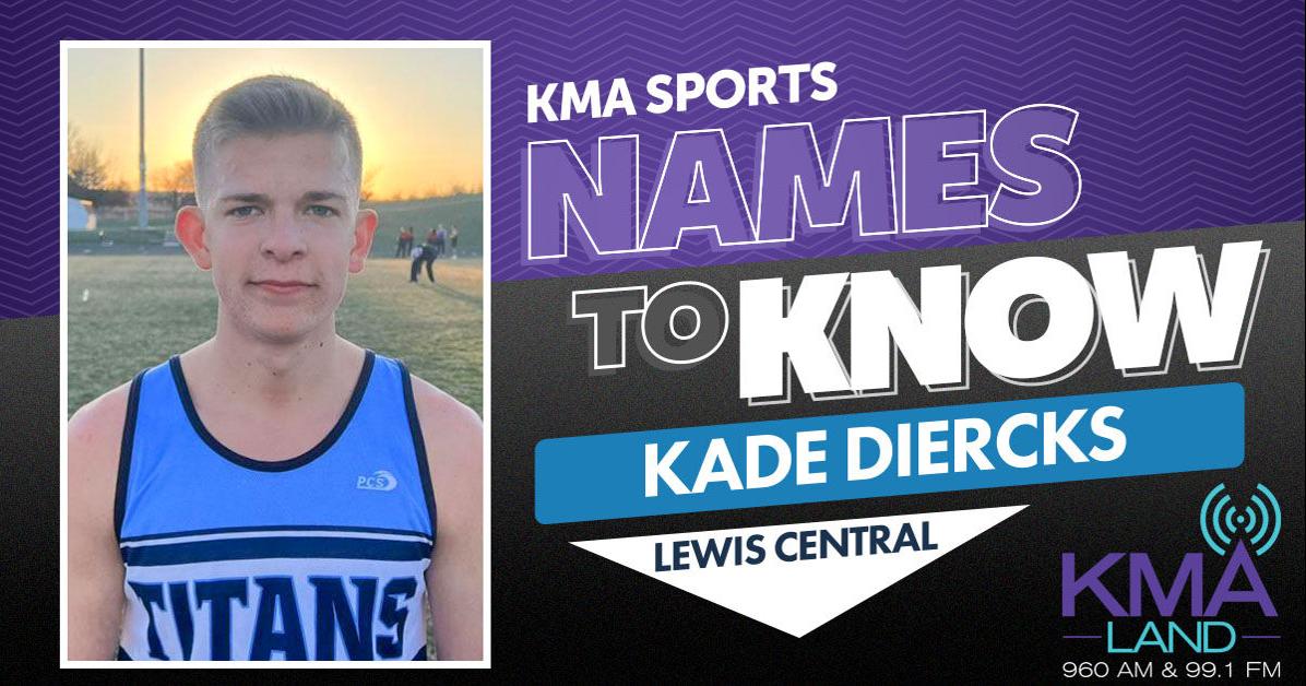 Fall 2023 Names to Know: Kade Diercks, Lewis Central | Sports | kmaland.com