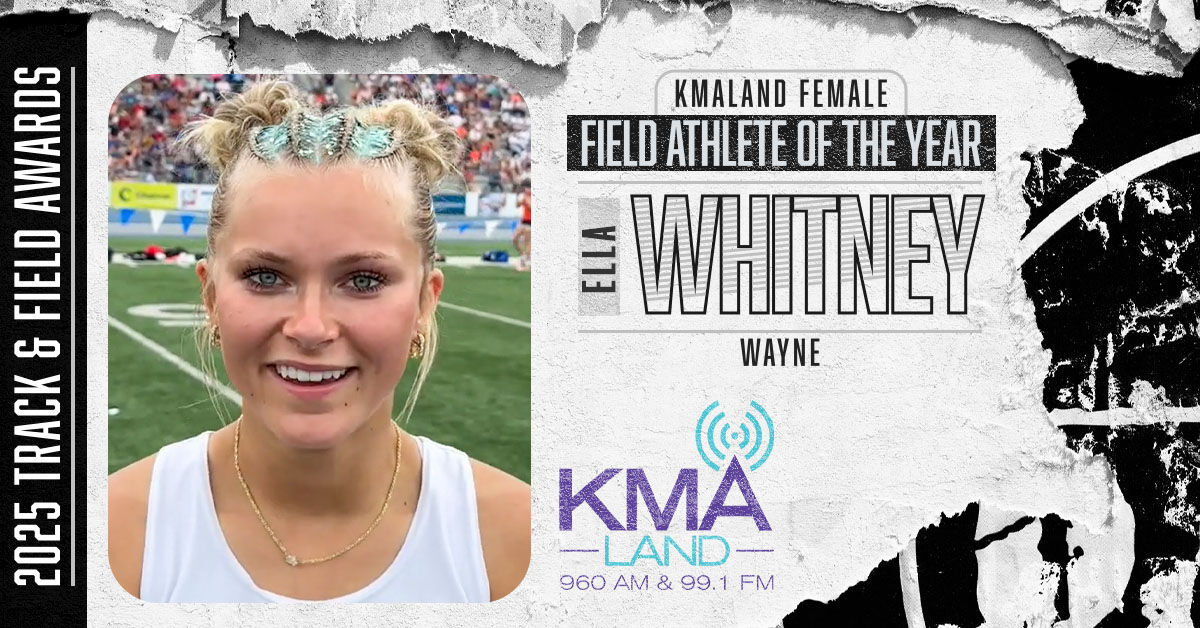 Repeat state champion Whitney lands KMAland Girls Field Athlete of the ...