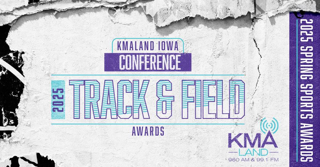 Presenting the 2025 KMAland Iowa Conference Track & Field awards ...