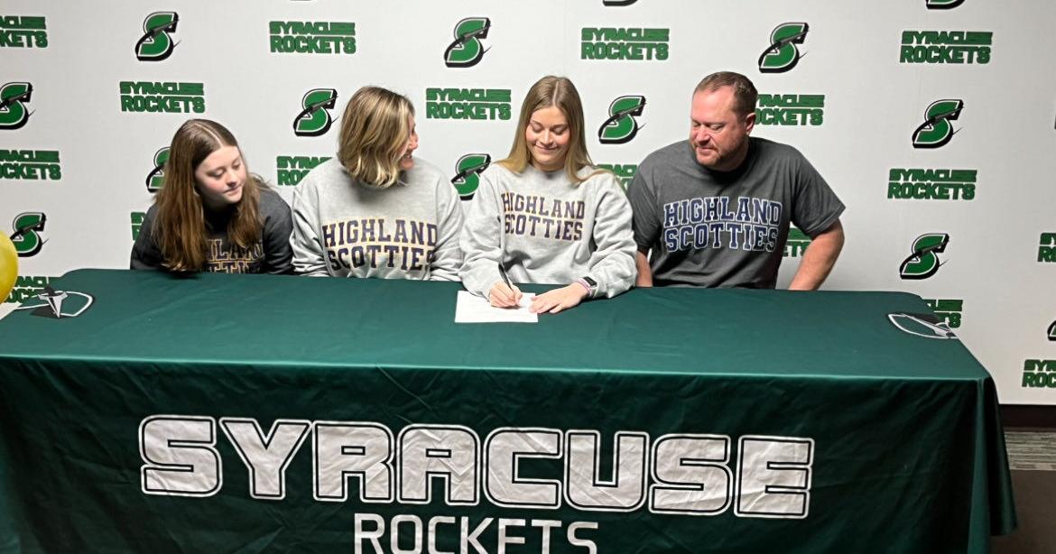 Syracuse star setter Seelhoff selects Highland | Sports | kmaland.com