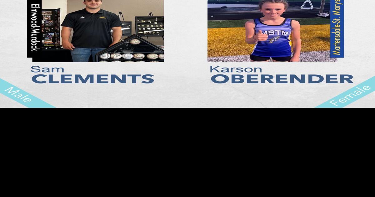2023-24 JHRE KMAland Athlete of the Week (Week 38): Karson Oberender & Sam Clements | Sports ...