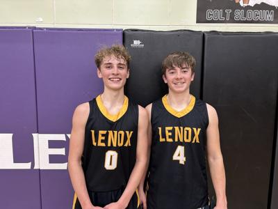Lenox boys getting comfortable after impressive win over Nodaway Valley ...