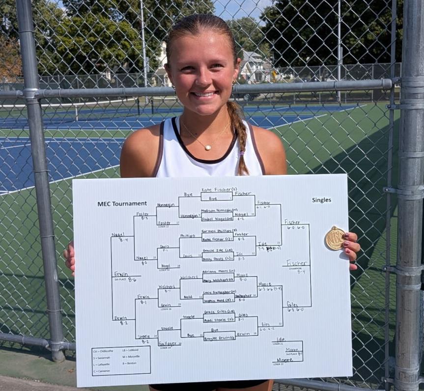 KMAland Missouri Tennis (10/1): Savannah's Fischer wins MEC singles ...